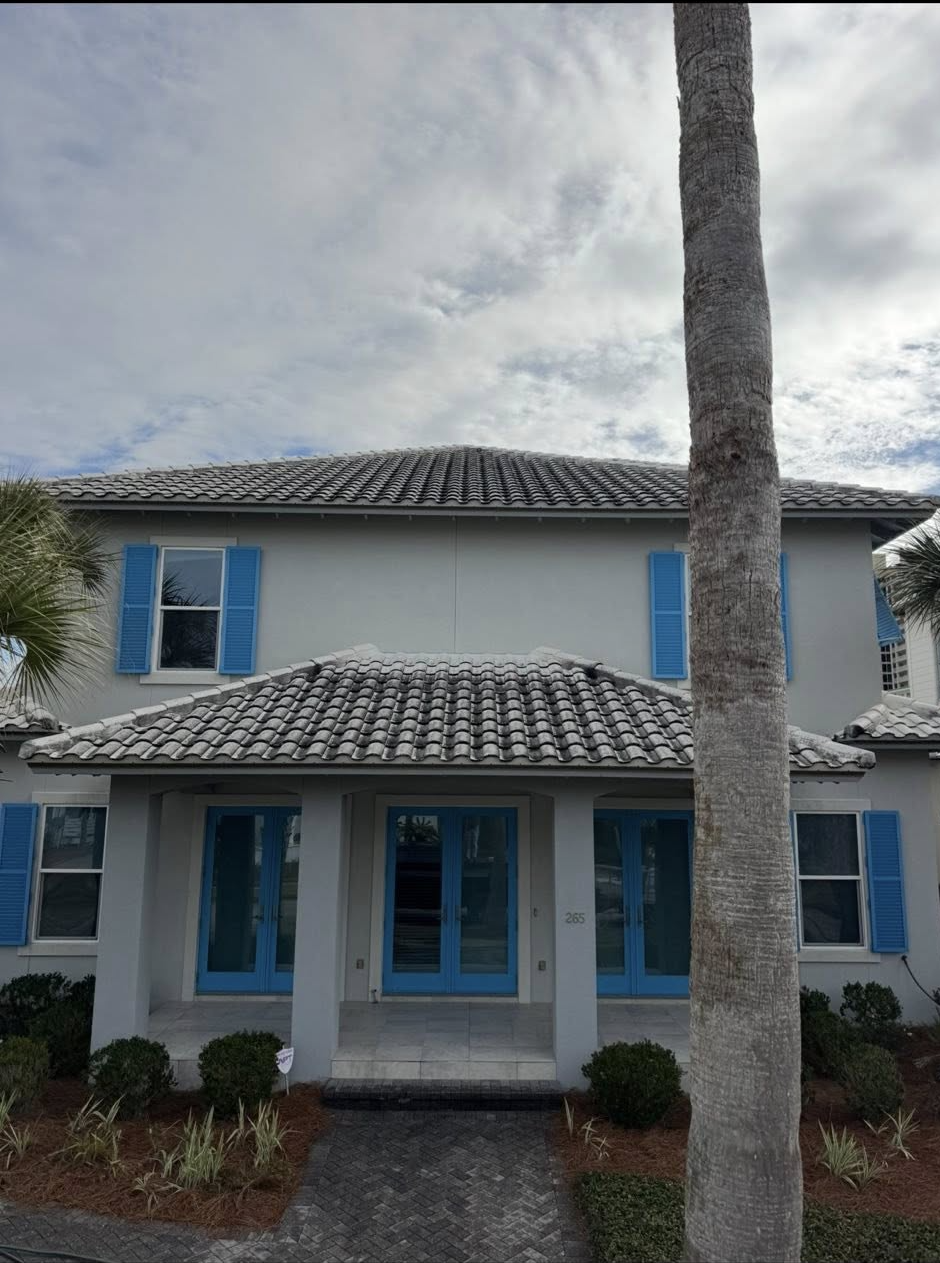 Soft Wash Tile Roof Cleaning | Timberman Roofing
